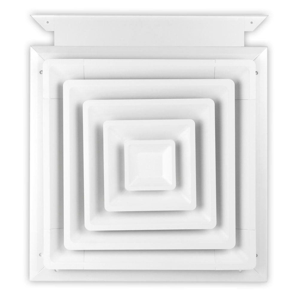 24X24 Ceiling Diffuser With Damper | Shelly Lighting