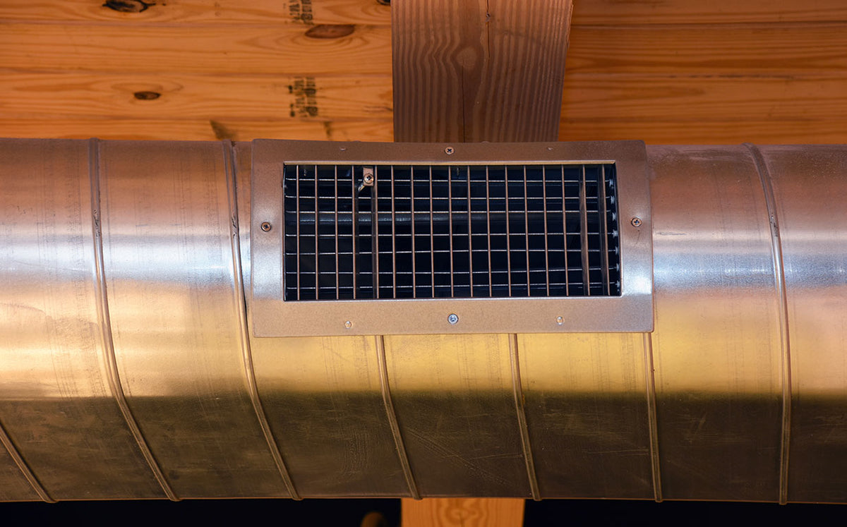 RS34 Radius Flush Mount Double Deflection Spiral Diffuser - 12 x 6 ...