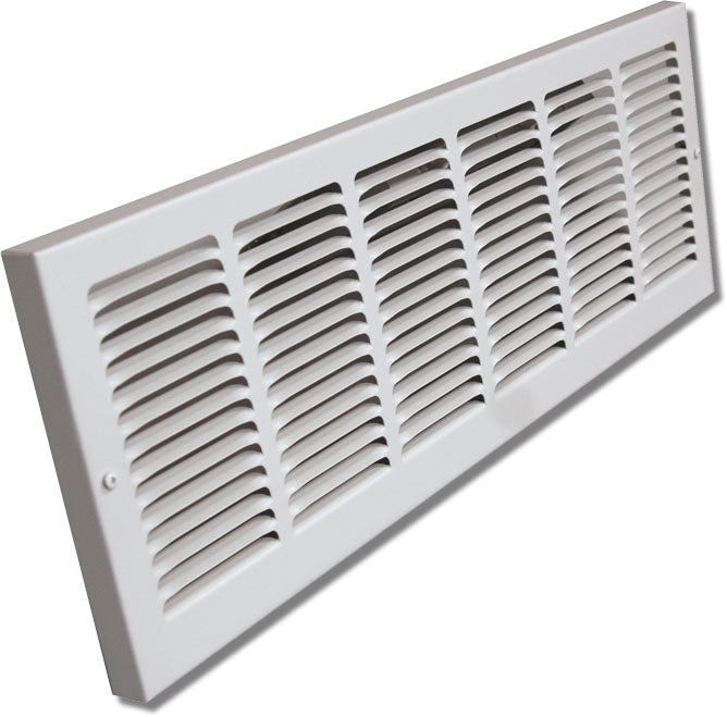 Baseboard Return Air Grille With Optional 1/3" Spaced Louvers 1133-30X6 ...