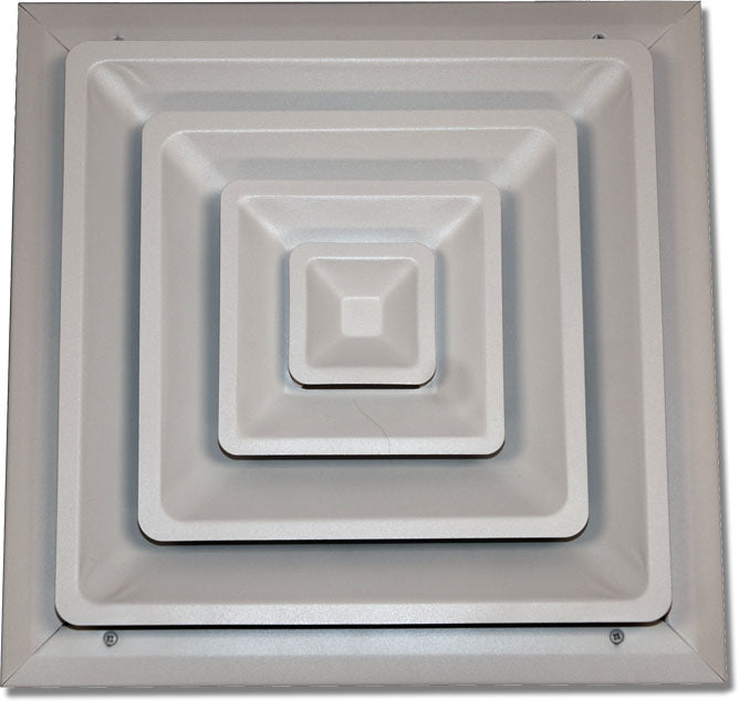 Step Down Ceiling Diffuser 100-14X14 - Registers-Direct